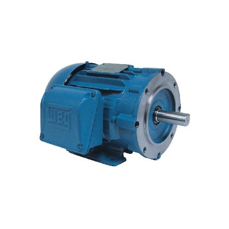 Weg WEG - 01012ET3E256TC-W22, 10 HP, 1200 RPM, TEFC, 254/6TC FRAME, 230 ...