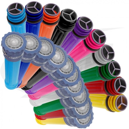 Arc-Zone Purple TIG Rod Storage Container, Pro Series A-RGD36PL-PRO | Zoro