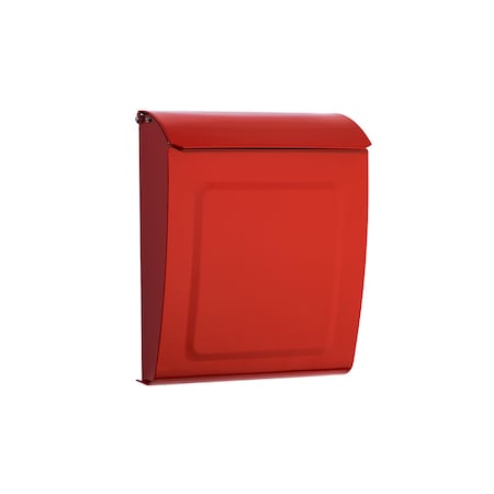 Architectural Mailboxes Aspen Locking Wall Mount Mailbox Red 2594R | Zoro