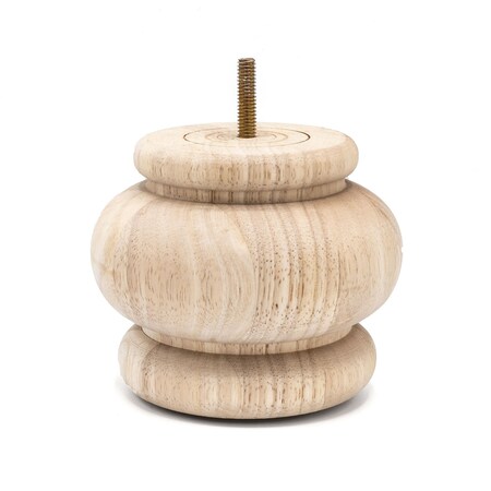 Architectural Products By Outwater 4 in x 4-7/8 in Unfinished Hardwood ...