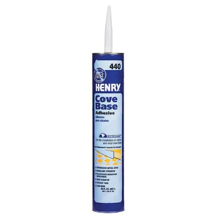 Henry Construction Adhesive, Light Beige, 10 oz, Cartridge 440 30OZ | Zoro