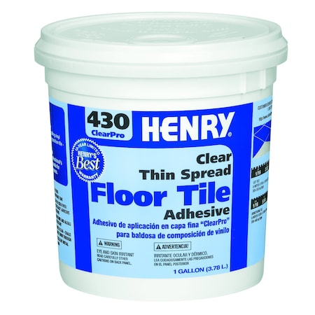 Henry Henry 430 GL ClearPro Thin Spread Floor Tile Adhesive 1 GAL 430 1 ...