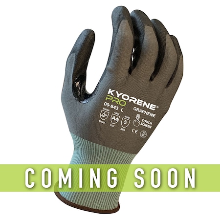 Kyorene Pro 18g Gray Graphene A4 Liner with Black Polyurethane Palm ...