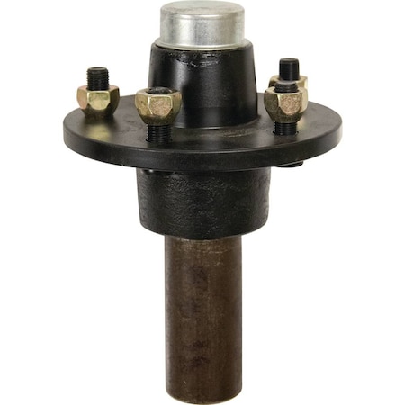 Complete Tractor Wheel Hub For Universal HUB5400 Bolt 4 1/2" circle, 1 ...