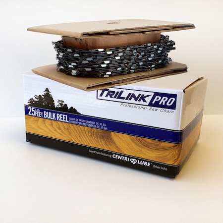 Trilink Chain Reel 25' For Pitch: 3/8" std., Chainsaw 350BR25RNSTP | Zoro