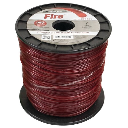 Stens Silver Streak Fire Trimmer Line For .080 3 Lb. Spool, 380-631 380 ...