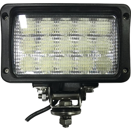 Tiger Lights LED Rectangular Flood Light 3500 Lumens, 12V, Flood Off ...