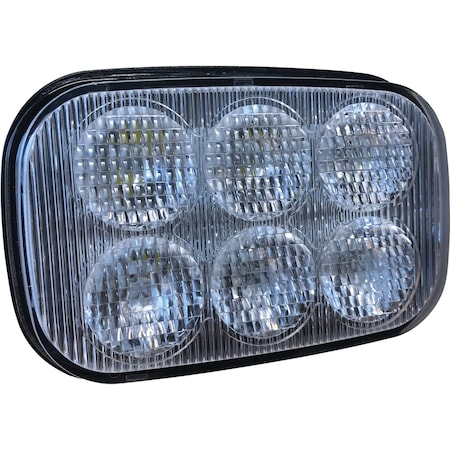 Tiger Lights 12V LED Headlight For Case SR130B, SR150B Flood Offroad ...
