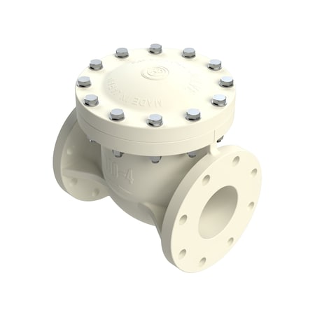 Asahi 2 1/2 PVDF FLG SWING CHECK VALVE TEF 1203025 | Zoro
