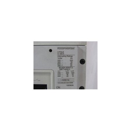 Eaton Molded Case Breakers MCCBs PDG 3P 400A 600V 50/60Hz 3Ph 3 Frame ...