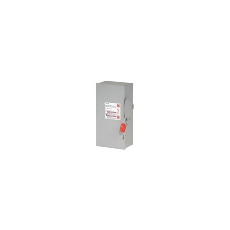 Eaton HEAVY DUTY SINGLE-THROW FUSED SAFETY SWITCH, 30 A, NEMA 1 ...