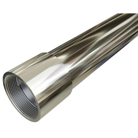 Calpipe Industries Rigid Metallic Conduit, 1/2 in Trade Size, 10 ft ...