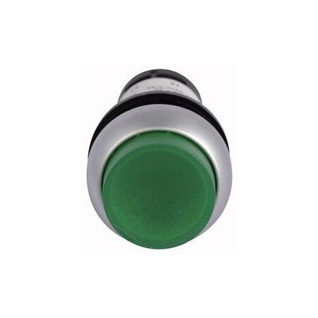 Eaton Pushbuttons Illuminated 24V 1NO EA C22-DRLH-G-K10-24 | Zoro