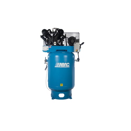 Abac Fullly Featured IRONMAN 10 HP 230 V Three Phase Two Stage Cast ...