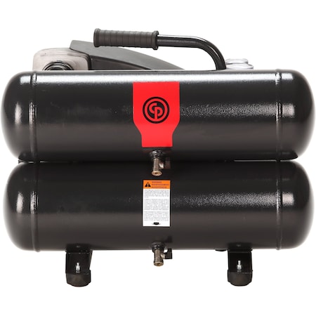 Chicago Pneumatic 2 HP, 115 Volt, 4 Gallon Portable Air Compressor, 4.4 ...