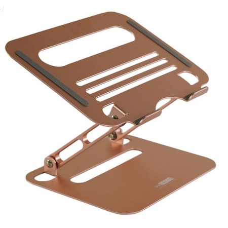 Uncaged Ergonomics Workez Cool Laptop Stand, Rose Gold RISERG | Zoro
