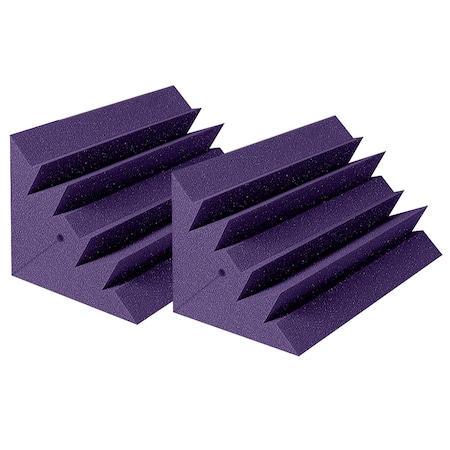Auralex Acoustics LENRD Bass Trap Purple, 4PK LENRD Bass Trap Purple | Zoro
