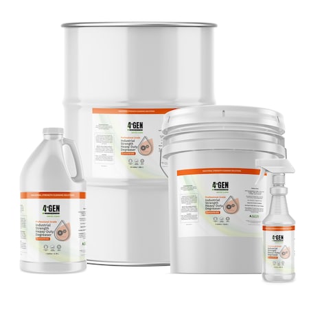 4Th Gen INDUSTRIAL STRENGTH CLEANER DEGREASER W TRIGGER SPRAY 4GEN AH ...