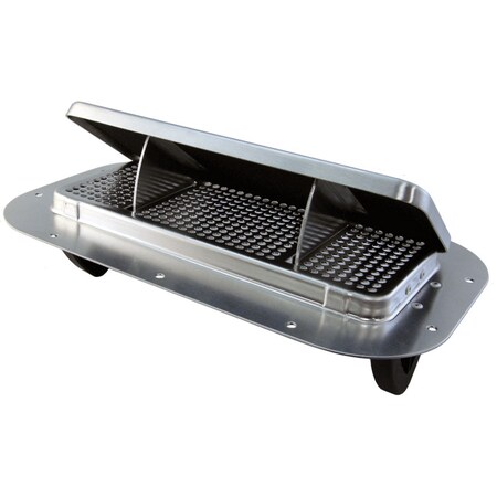 Genesis Low Profile E-Z Open Vent, Aluminum EOV ALP BLACK | Zoro