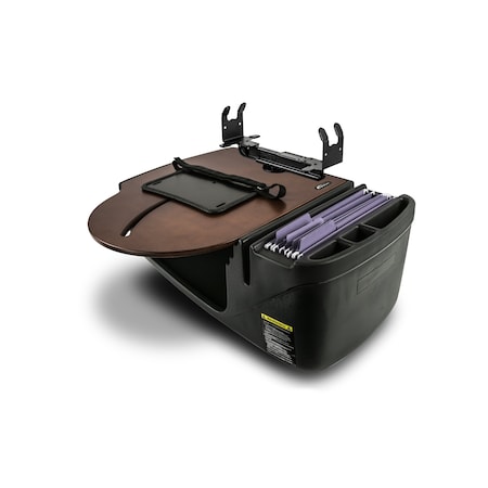 Autoexec RoadMaster Car Mahogany with Power Inverter and Printer Stand ...