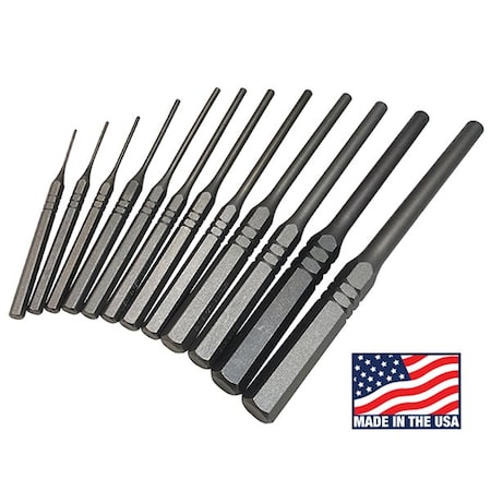 Atd Tools ATD 12-Piece Roll Spring Pin Punch Set 99803 | Zoro