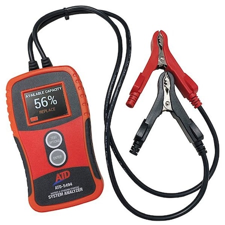 Atd Tools ATD Battery Charging and Starting System Diagnostic Tester ...