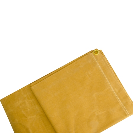Erickson Tarp, Brown, Treated Canvas 57073 | Zoro