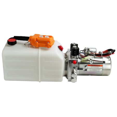 Maxim Power Unit 1.3 GPM, 2500 PSI, 0.128 CID, 10 Qt Poly Tank, With ...