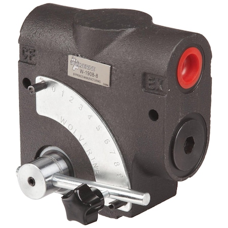 Prince Manufacturing Wolverine Flow Control Valve, 30 Gpm Max Flow, 3/4 ...