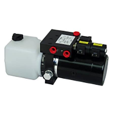 Spx Spx Power Unit (12 V Dc, Single Acting) Db-1470: 6 Qt. Steel Tank ...