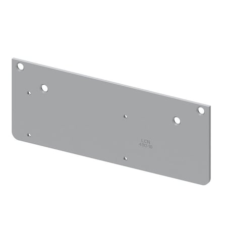 Lcn Drop Plate, Narrow Top Rail or Flush Ceiling, Black 693 Finish 4110 ...