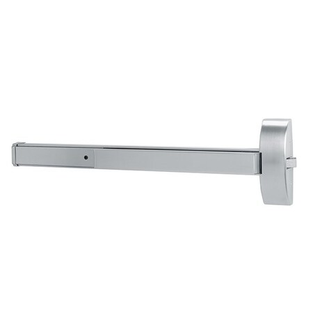 Dorma Rim Exit Device, 48 Inch, Exit Only, Satin Stainless Steel ...