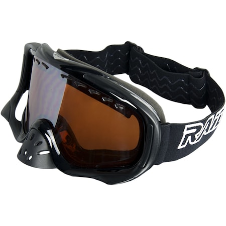 Raider Elite Amp Goggles - Solid Black 26-004BLK | Zoro