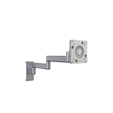 Bostontec Articulating Monitor Arm, Fixed Height, 18 lb cap, GRY FPDA ...