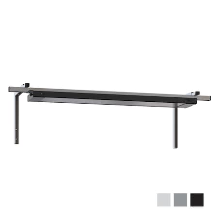 Bostontec Overhead Workbench Light, 11"d x 56"w Black Housing, w/Two 48 ...