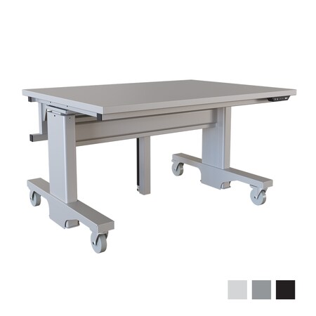 Bostontec Electric Height Adjust Workbench, 36"d X 48"w, 600 lb cap ...