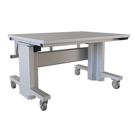 Bostontec Electric Height Adjust Workbench, 36"d X 48"w, 1,200 lb cap ...