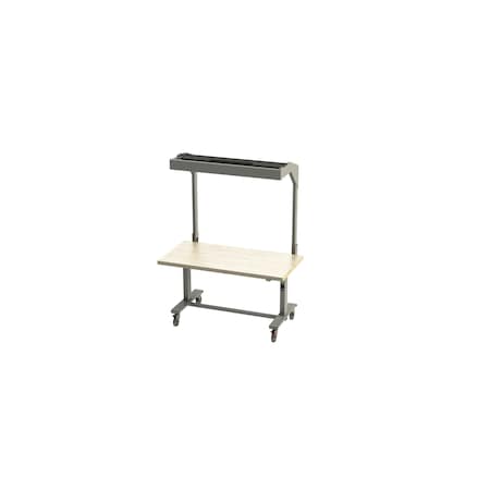 Built Systems ATE150 Light Duty Height Adjustable Workbench 48x30 HPL ...