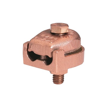 Burndy Mechanical Grounding Connector, For Copper Cable to Bar, 3 AWG ...