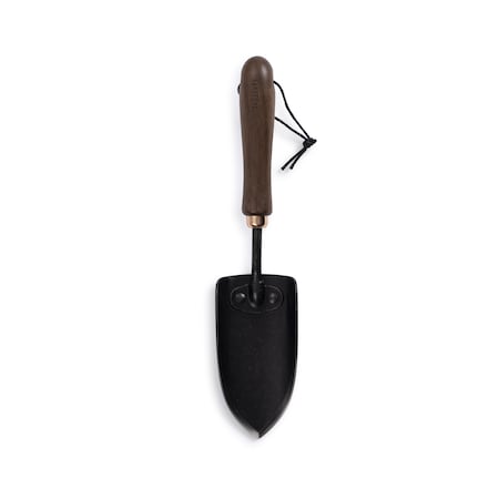 Barebones Living Ergonomic Stainless Steel Spade Blade, Walnut Handle ...