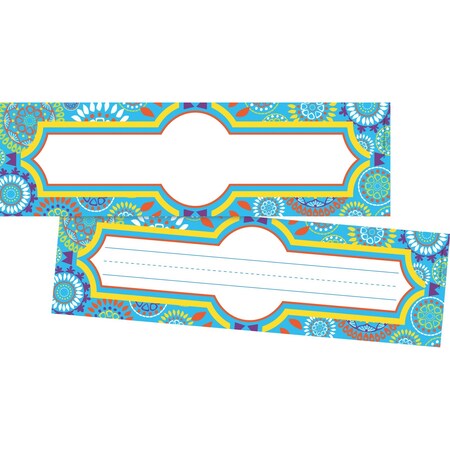 Barker Creek Moroccan Bulletin Board Signs/Name Plates, 72/Set 3804 | Zoro