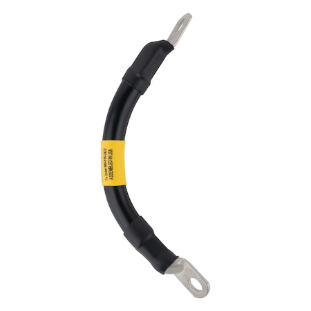 Exell Battery AWG No 2/0 Black Battery Interconnect Cable 6 with 3/8 ...