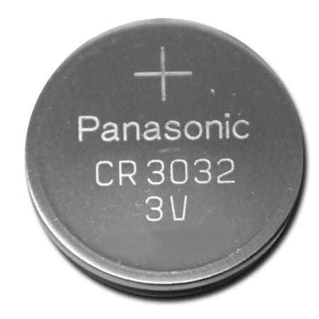 Panasonic Coin Cell Battery CR3032 3V Lithium Replaces DL3032 BR3032 ...