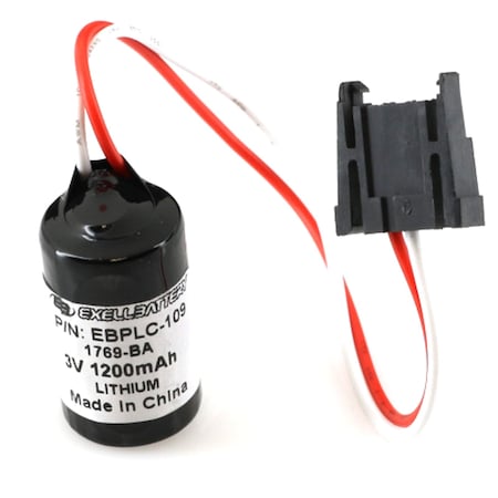 Exell Battery 3V Lithium PLC Computer Backup Battery DANTONA COMP-109 ...