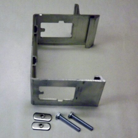 Bauer Ladder Guard Rail Post Clamp Kit For 6" Rails 08340 | Zoro