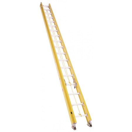 Bauer Ladder Fiberglass Extension Ladder, 300 lb Load Capacity 31536 | Zoro