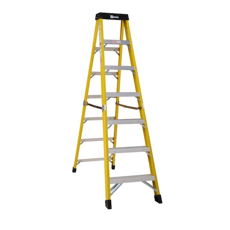 Bauer Ladder 7 ft Fiberglass Stepladder 35007 | Zoro