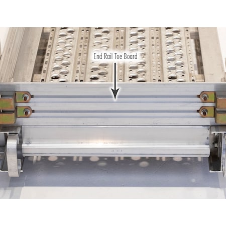 Bauer Ladder 40' Independent 4" Toe Board Side Kit For 4" Side Rails ...