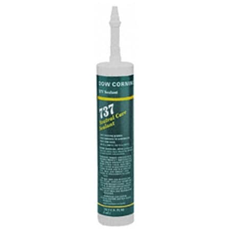 Dow Corning Gasketing, RTV Silicone, Neutral Cure, Clear, 10.1 Oz 737 ...