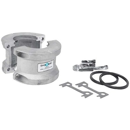 Dodge Industrial Grid Coupling Cover, 5.93 in. Outside Diameter, Grid ...